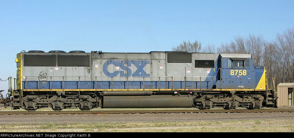 CSX 8758